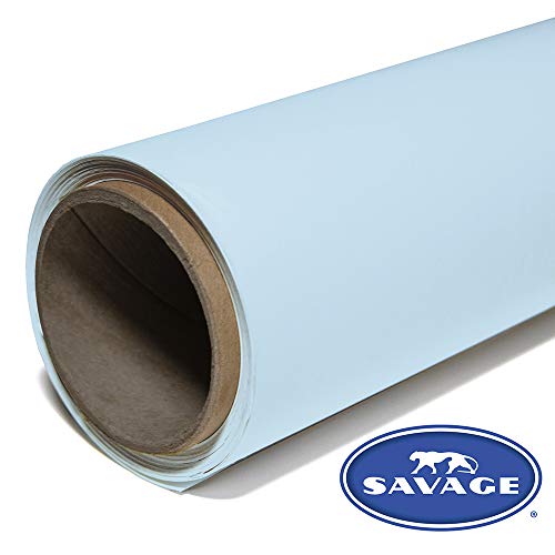 Savage Seamless Paper Photography Backdrop - Color #41 Blue Mist, Size ...