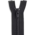 Amazon.com: 36" Nylon Coil Black Zipper 36 inch Separaing Zipper Black ...