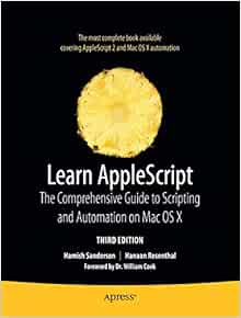 Learn AppleScript: The Comprehensive Guide to Scripting and Automation ...