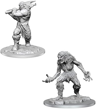Dungeons & Dragons Nolzur's Marvelous Unpainted Miniatures Bundle: Ogre ...