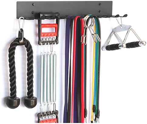 Multi-Purpose Gym Equipment Storage Rack Resistance Bands Storage ...