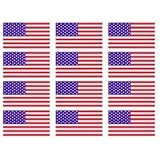 Amazon.com: Bazinga Designs (12) American Flag 2" Helmet USA Vinyl ...