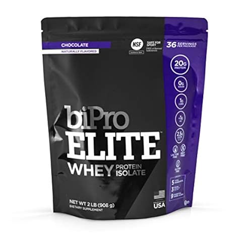 BiPro Elite 100% Whey Protein Powder Isolate for High-Intensity Fitness ...