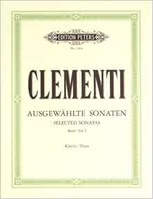 Clementi: Piano Sonatas - Volume 1: Muzio Clementi: 9790014002145: Amazon.com: Books