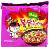 Samyang Hek Buldak Extra Spicy Roasted Chicken Ramen Nuclear Edition 5 ...