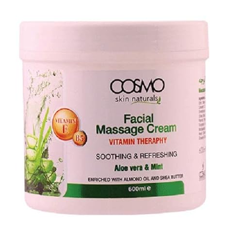 Amazon.com : Cosmo Skin Naturals Facial Massage Cream Vitamin Therapy ...