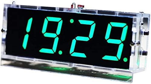Gearwoo Soldering Project Kits, 4-Digit Digital Clock Kits LED Talking ...
