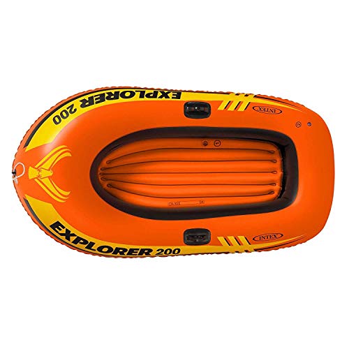Intex Explorer 200 Inflatable Youth Pool Boat Raft (Raft Only) (4 Pack ...