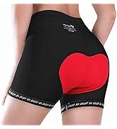Amazon.com: BALEAF Women's Bike Cycling Underwear Shorts Padded High Waist Bicycle Biking Briefs ...