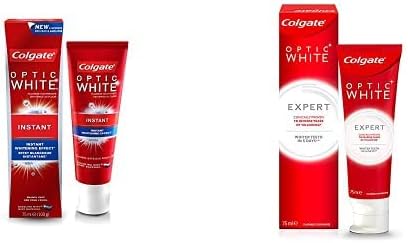 Colgate Toothpaste 75 ml Opticwhite Immediate Whitening + FREE Colgate ...