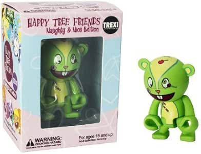 Amazon.com: Happy Tree Friends Trexi Figures - Nutty by Happy Tree ...