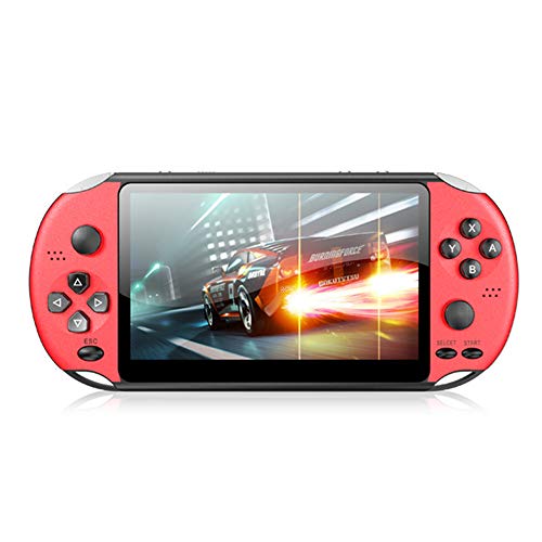 huxa X12 Plus Handheld Console PSP, Retro Game Console 5.1 Inch Screen ...