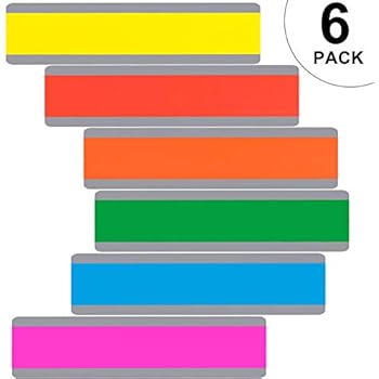 Amazon.com : Guided Reading Strips, Highlight Strips Colored Overlays ...