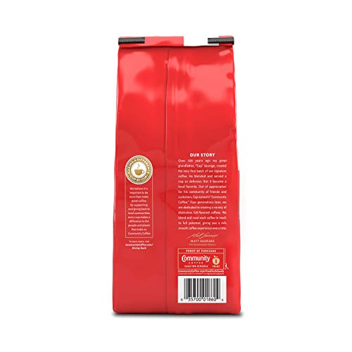 Community Coffee Toasted Hazelnut Flavored 72 Ounces, Medium Roast ...