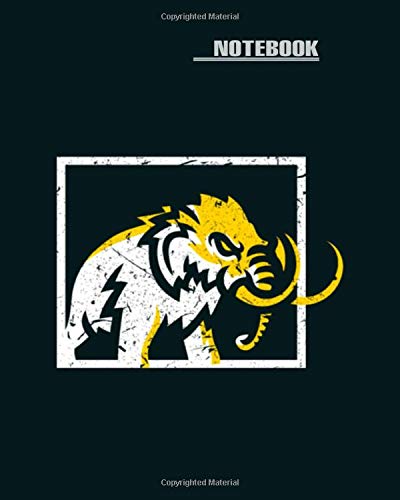 Notebook: our story cute elephants - 50 sheets, 100 pages - 8 x 10 ...