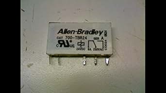 ALLEN BRADLEY 700-TBR24 SERIES A RELAY 24VDC 6A 250VAC 700-TBR24 Series ...