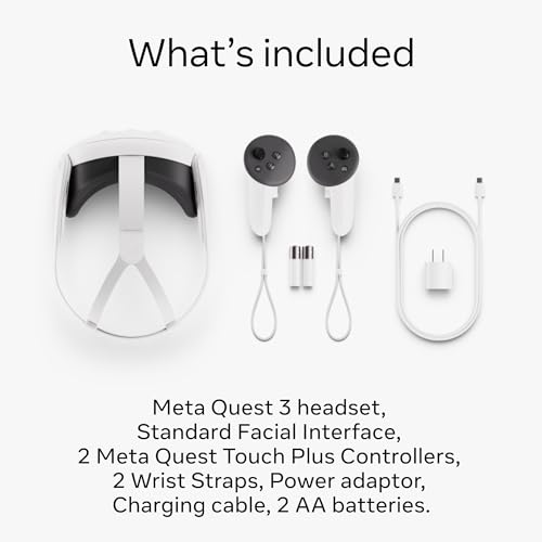 Meta Quest 3 128GB— Breakthrough Mixed Reality — Powerful Performance ...