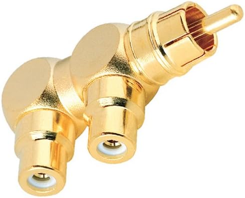 AudioQuest adapter – RCA male to two RCA female – hard assembly – BigaMart