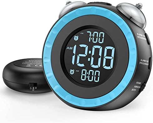 OCUBE Alarm Clock for Heavy Sleepers or Hearing Impaired, Loud Alarm ...