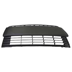 Amazon.com: Front Lower Center Bumper Grille Textured Black Replacement ...