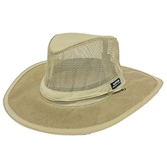 Panama Jack Men's Mesh Safari Hat at Amazon Men’s Clothing store