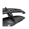 Compatible with Mini Cooper R56 JCW Carbon Fiber Glass ROOF Spoiler ...