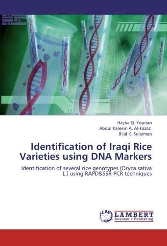 Identification of Iraqi Rice Varieties using DNA Markers ...