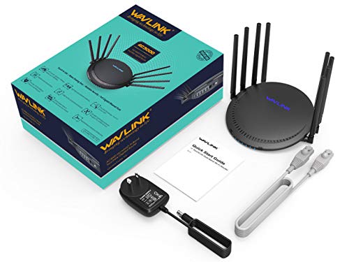 WAVLINK AC3000 Smart WiFi Router-MU-MIMO Tri-Band Gigabit Wireless ...
