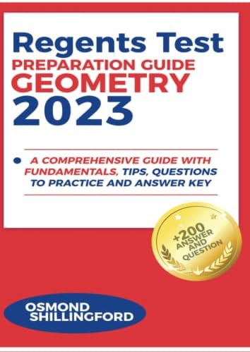 Regents Test Preparation Guide Geometry 2023: A Comprehensive Guide ...