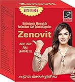 Buy Healthybox Zenovit Multivitamin Softgel Capsules, Pack of 5, Total ...