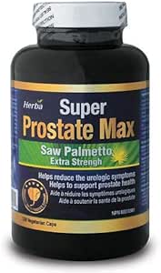 Herba Super Prostate Max Including Saw Palmetto and Top Ingredients ...