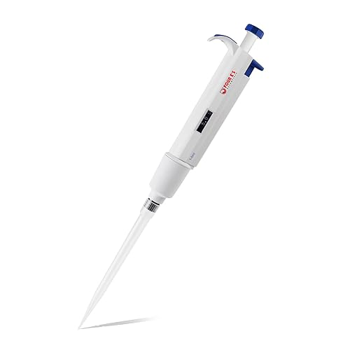 5 mL Adjustable Volume Pipette, 1-5 mL Lab Single Channel Micro ...