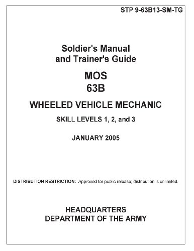 Mua Soldier Training Publication STP 9-63B13-SM-TG Soldier’s Manual and ...