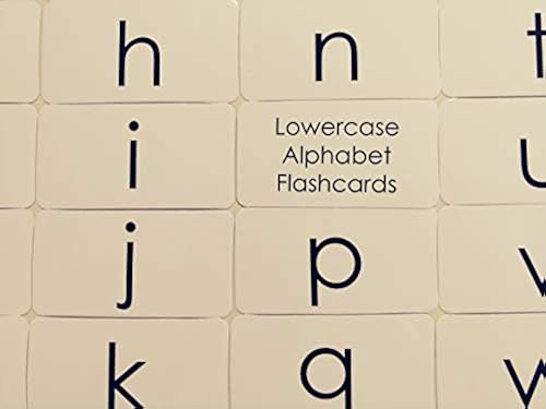 26 Laminated Uppercase Alphabet Flashcards. (Lowercase) in Oman | Whizz ...