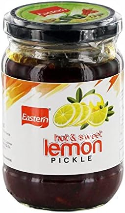 Eastern Hot and Sweet Lime Pickle 400 g - Pack of 1, Brown price in ...