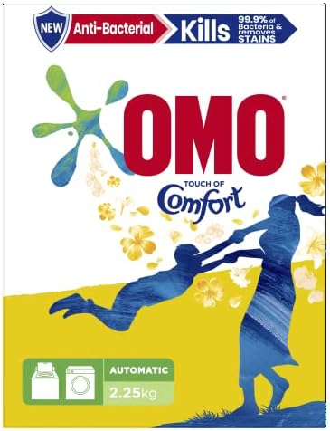Omo Comfort Fabric Solution Wash Antibacterial Automatic Laundry For ...