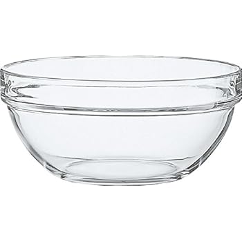 Amazon.com | Luminarc Glass 6.5 Inch Stackable Round Bowl: Mixing Bowls ...