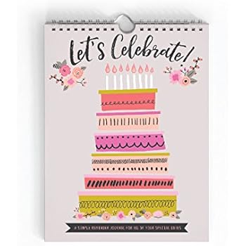 Amazon.com : Confetti Dots Perpetual Birthday & Anniversary Calendar ...