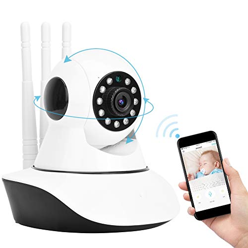Wireless HD IP Monitor Camera IR with 3 Antennas Automatic Tracking ...