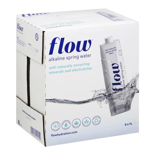 Mua Flow Alkaline Spring Water, 100% Naturally Alkaline,1L (Pack of 6 ...