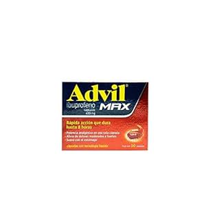 Advil Max, 10 Cápsulas Líquidas.: Amazon.com.mx: Salud, Belleza y ...
