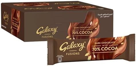 Galaxy Fusion 70% Cocoa Dark Chocolate, 20 x 35 g price in Saudi Arabia ...