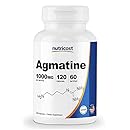 Amazon.com: Nutricost Agmatine Sulfate 1000mg, 120 Capsules - Gluten Free, Non GMO, 500mg Per ...