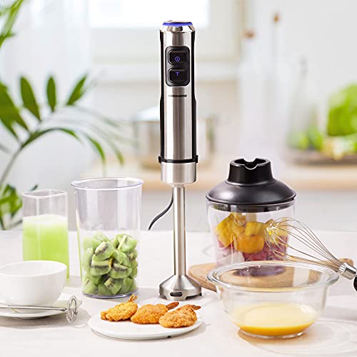 REDMOND Hand Blender Immersion, 5-In-1 Multifunctional Handheld Blender ...