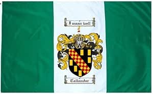 Amazon.com: Callan Family Crest / Coat of Arms Flag. Large 3 ft. x 5 ft ...