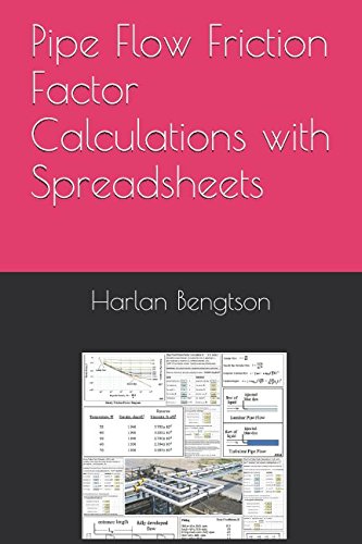 Pipe Flow Friction Factor Calculations with Spreadsheets: Bengtson PhD ...