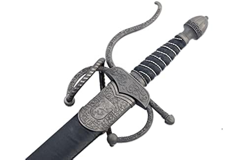 Vulcan Gear Medieval Crusader Rapier Sword with Scabbard - Choose Your ...
