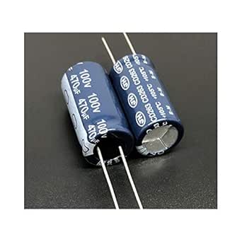 5Pcs 470uF 100V JH CD263 Series 16x31mm 100V470uF Aluminum Electrolytic ...