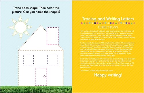 My First Learn-to-Write Workbook: Practice for Kids with Pen Control ...
