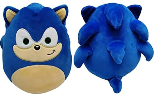 Squishmallows Kellytoy SEGA Sonic, Knuckles, Tails, Shadow Plush Toy (8 ...